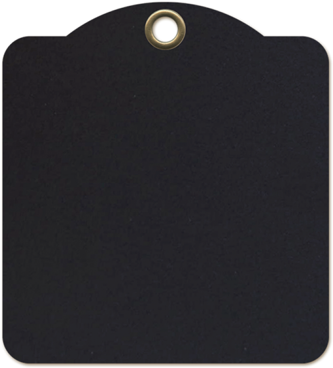 Square Tags Black - Square Tag (746x746), Png Download