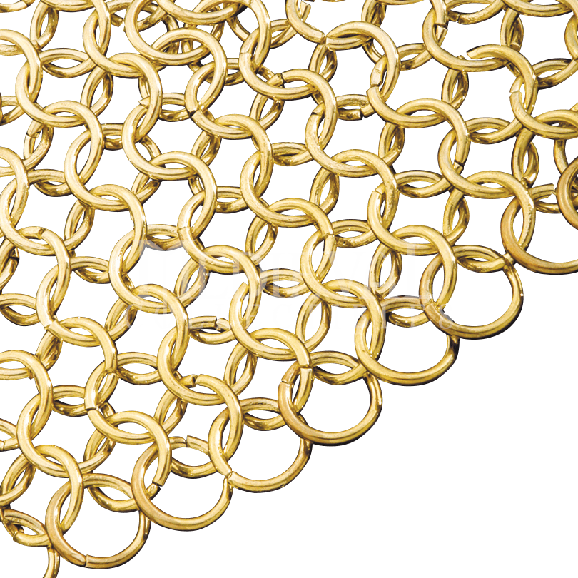 Brass Chainmail (810x810), Png Download