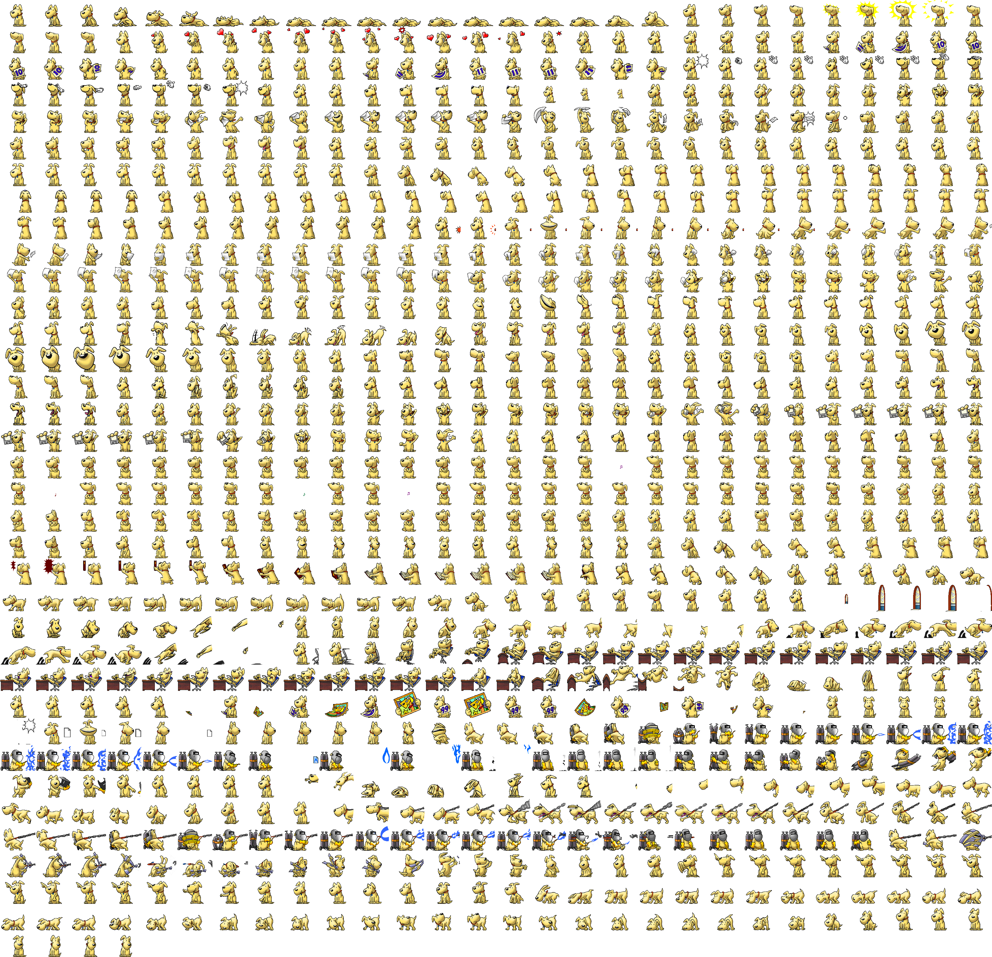 Download Map - Stickman Sprite Sheet Free | Transparent PNG Download ...