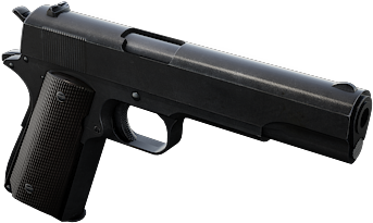 Download Colt 1911 Heroes And Generals | Transparent PNG Download | SeekPNG