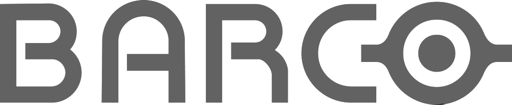 Barco Logo Gray - Barco (1000x205), Png Download