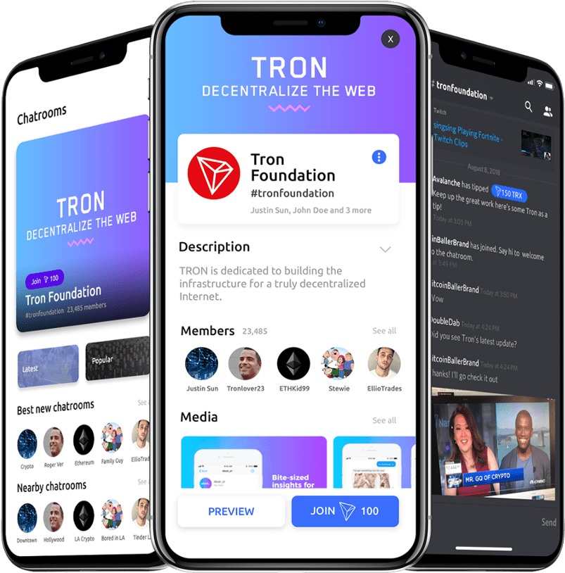 27 Aug - Tronchat Dapp (960x935), Png Download