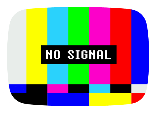 No Signal Sticker - Signal Png (528x528), Png Download