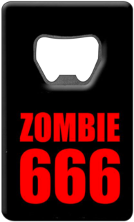 Zombie 666 Credit Card Bottle Opener - Affiche De La Halde (480x480 ...