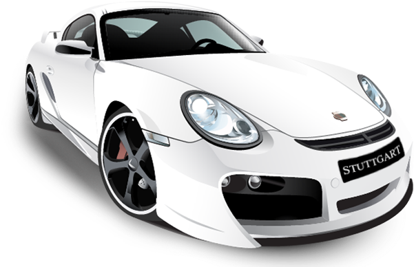 Download White Porsche Png | Transparent PNG Download | SeekPNG