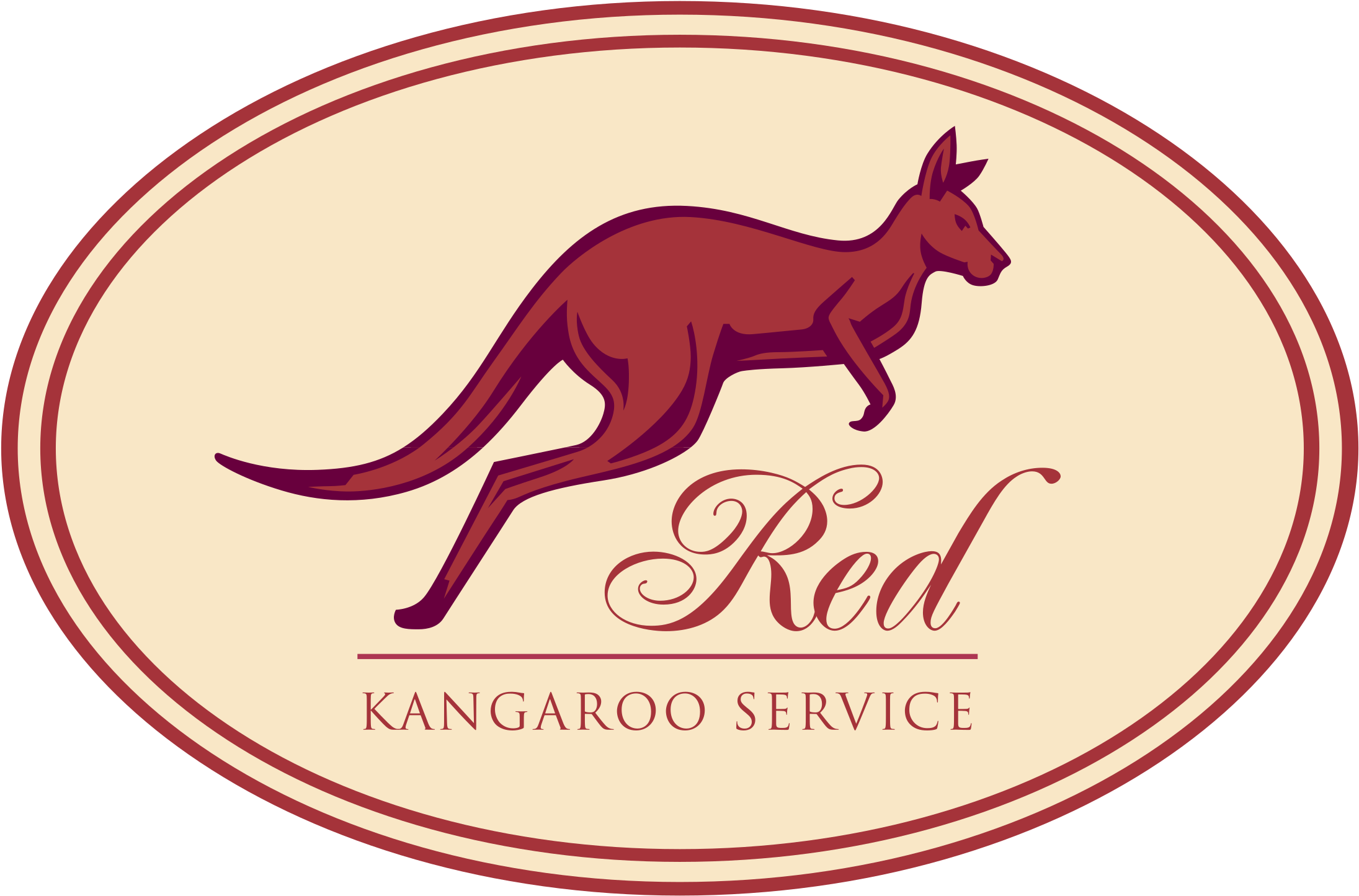 Red Kangaroo Service Logo Png Transparent - Kangaroo Software Pvt Ltd Logo (2400x2400), Png Download