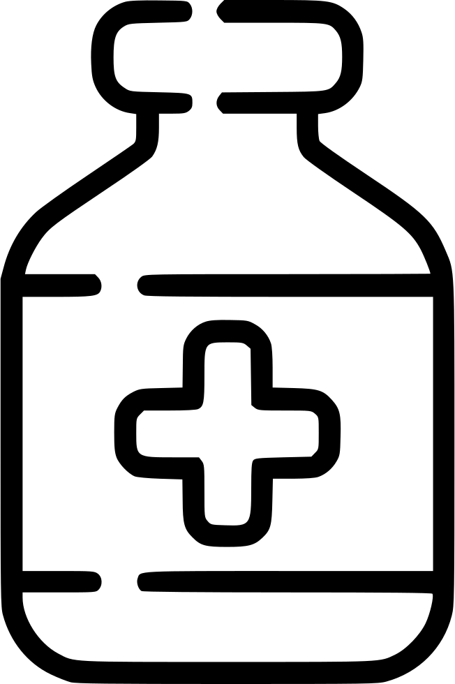 Png File - Clipart Black And White First Aid (652x980), Png Download