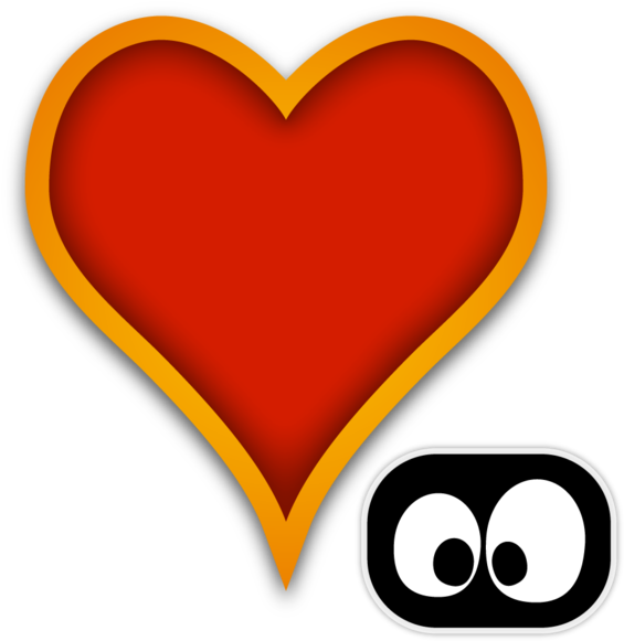 Pure Hearts On The Mac App Store - Heart (630x630), Png Download
