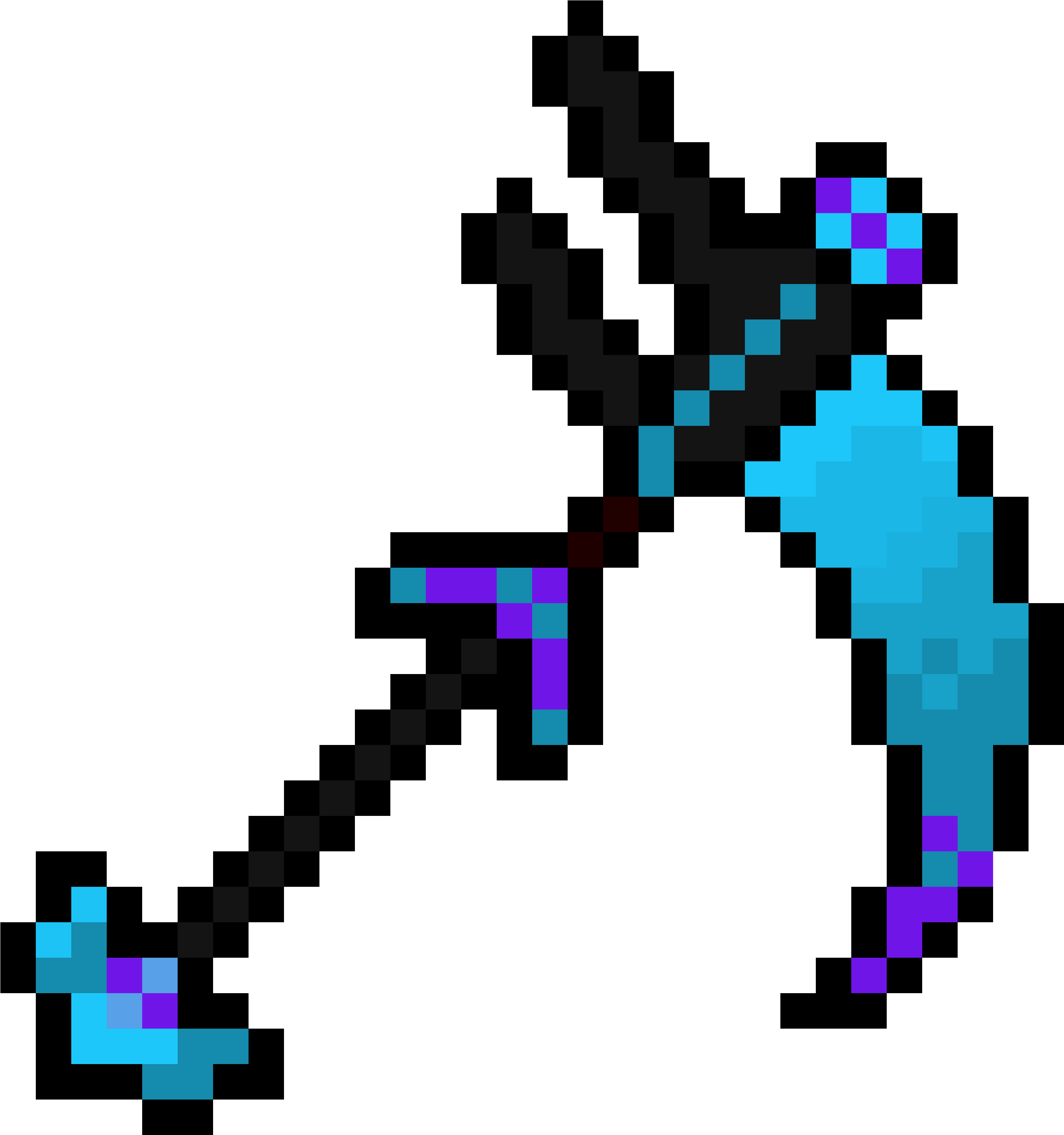 Poison Sickle Terraria - Sickle Pixel Art (4200x4400), Png Download