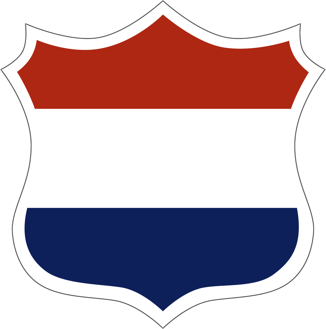 High Resolution Shield - Blue Red Shield Png (1091x1101), Png Download