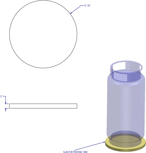Download Propane Tank Slab | Transparent PNG Download | SeekPNG
