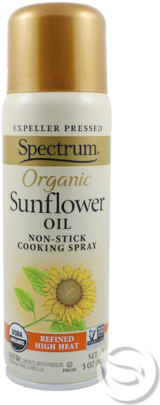 Spectrum, Aceite De Girasol En Aerosol, 142 G - Organic Sunflower Oil ...