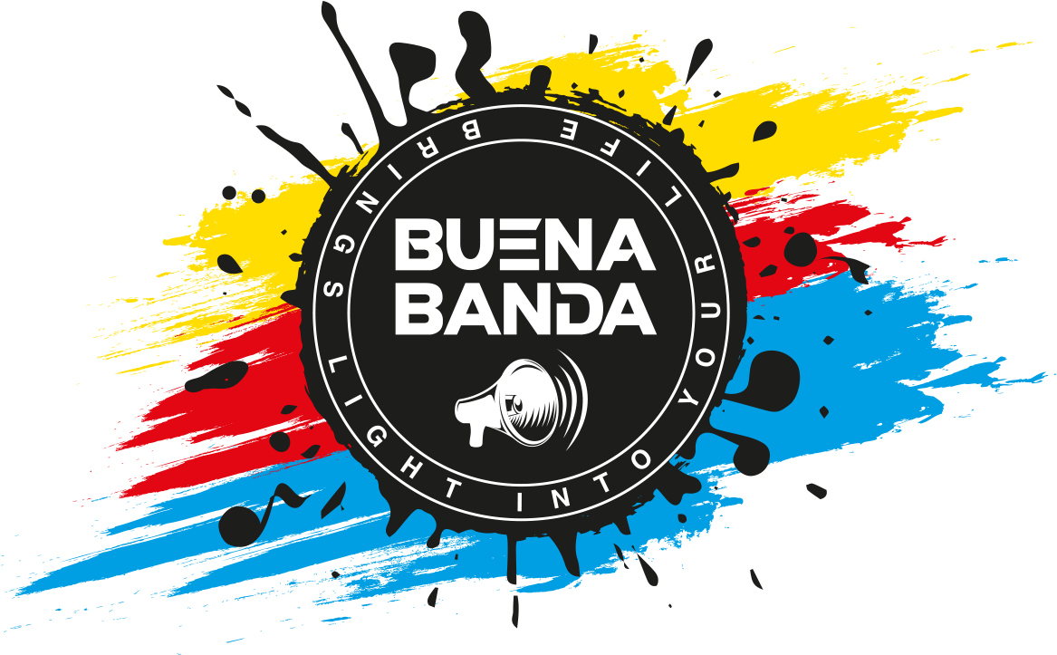 Buena Banda Logo Farbe - Graphic Design (2151x787), Png Download