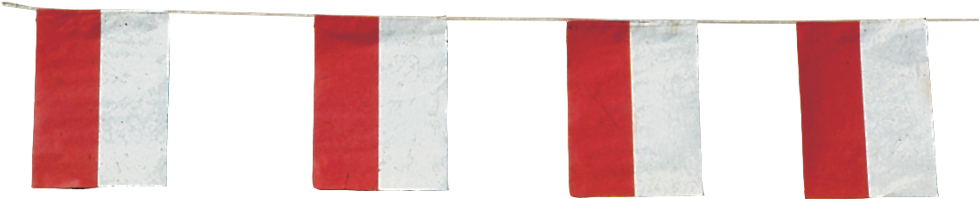 Banderas Fiestas Cantabria - Banderines Rojo Y Blanco Png (1120x276 ...