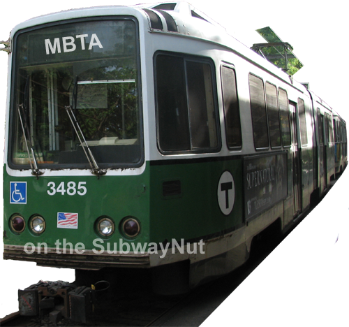 Mbta On The Subwaynut - Png Boston Subway Train (500x468), Png Download