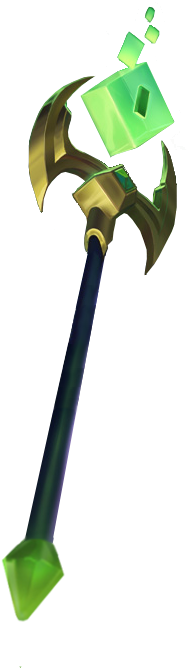 Final Boss Veigar - Final Boss Veigar Staff (221x671), Png Download