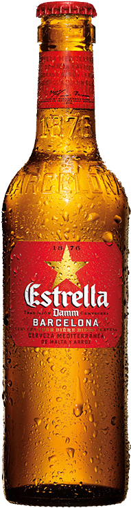 Estrella Damm (278x680), Png Download