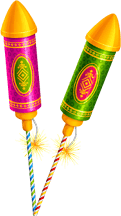 Diwali Crackers Rocket Png - Rocket Crackers (371x485), Png Download