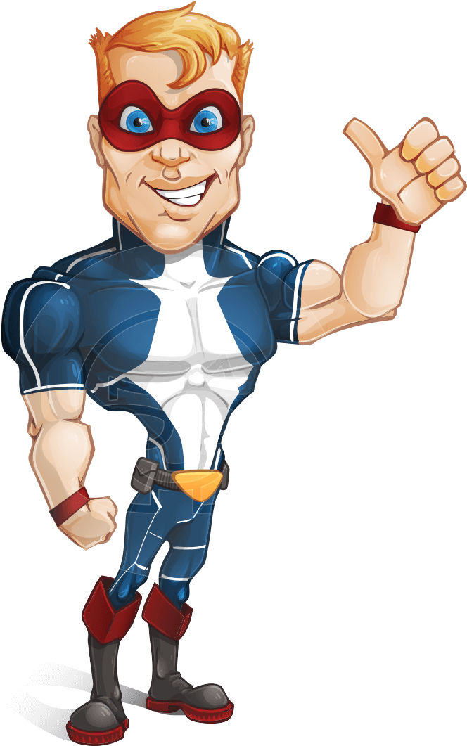 Buff Jaxon - Cartoon Characters Super Hero (786x1060), Png Download