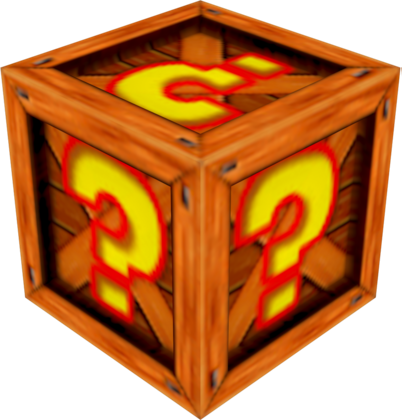 Crash Bandicoot Crate Png - Crash Bandicoot Box (402x420), Png Download