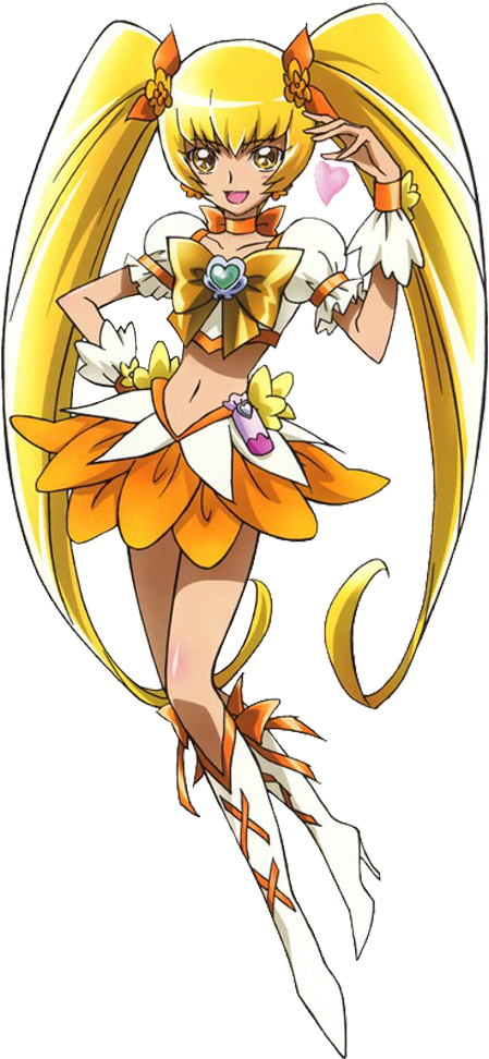 Cure Sunshine By Candycanecroft-d46lp2f - Cure Sunshine (702x1000), Png ...