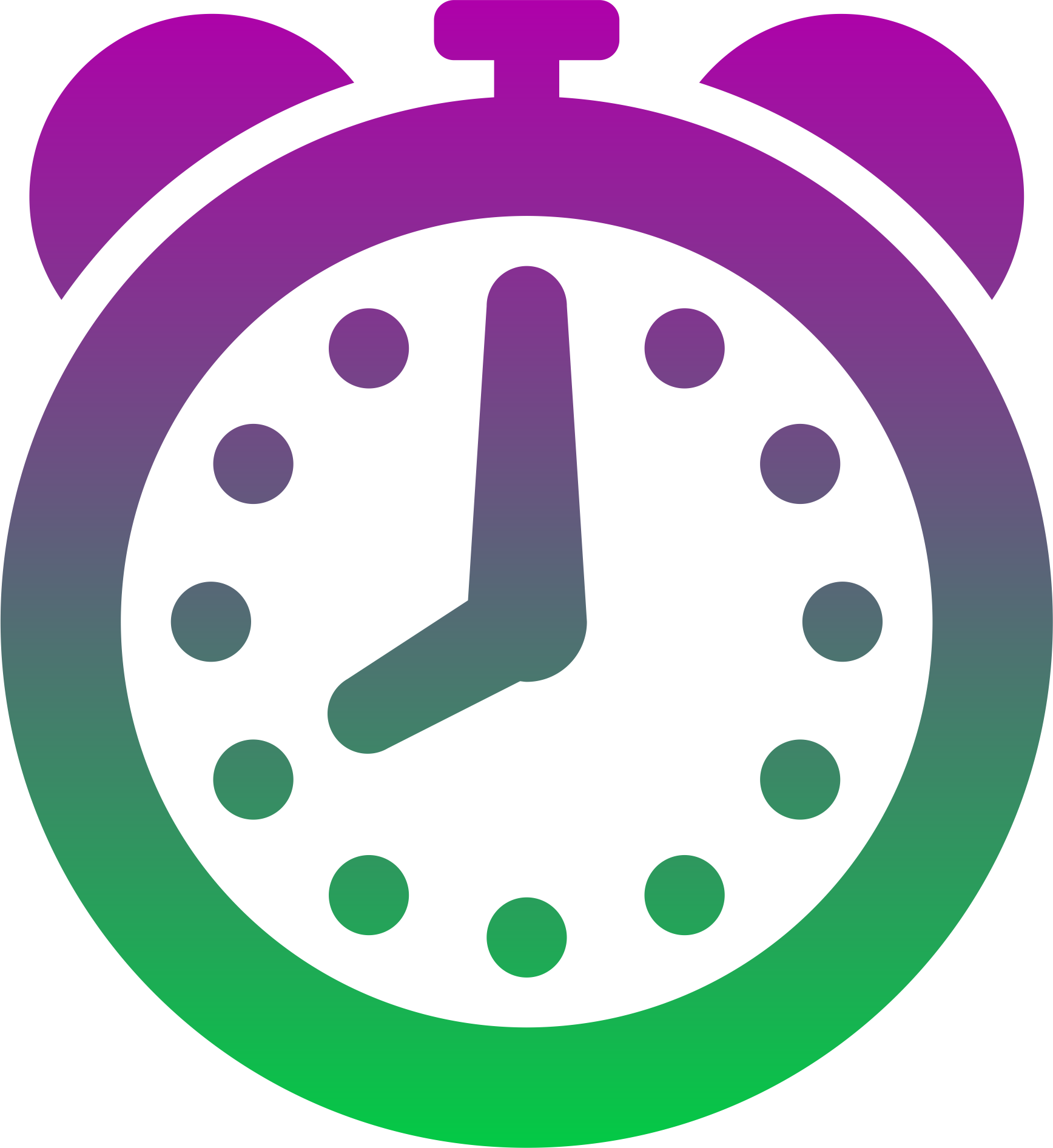 Download This Free Icons Png Design Of Coloured Clock | Transparent PNG ...
