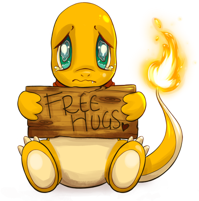 Charmander 'free Hugs' Commission By Spagettiurchin - Charmander Hugs ...