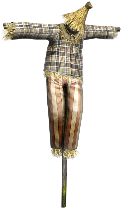 Scare Crow Png - Portable Network Graphics (2316x1025), Png Download