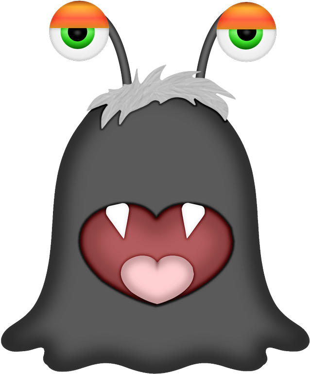 Food Clipart Alien - Monstre Png (800x800), Png Download