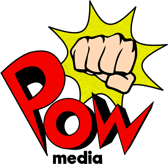 Logo Pow Media - Pow Pow Logo (600x560), Png Download