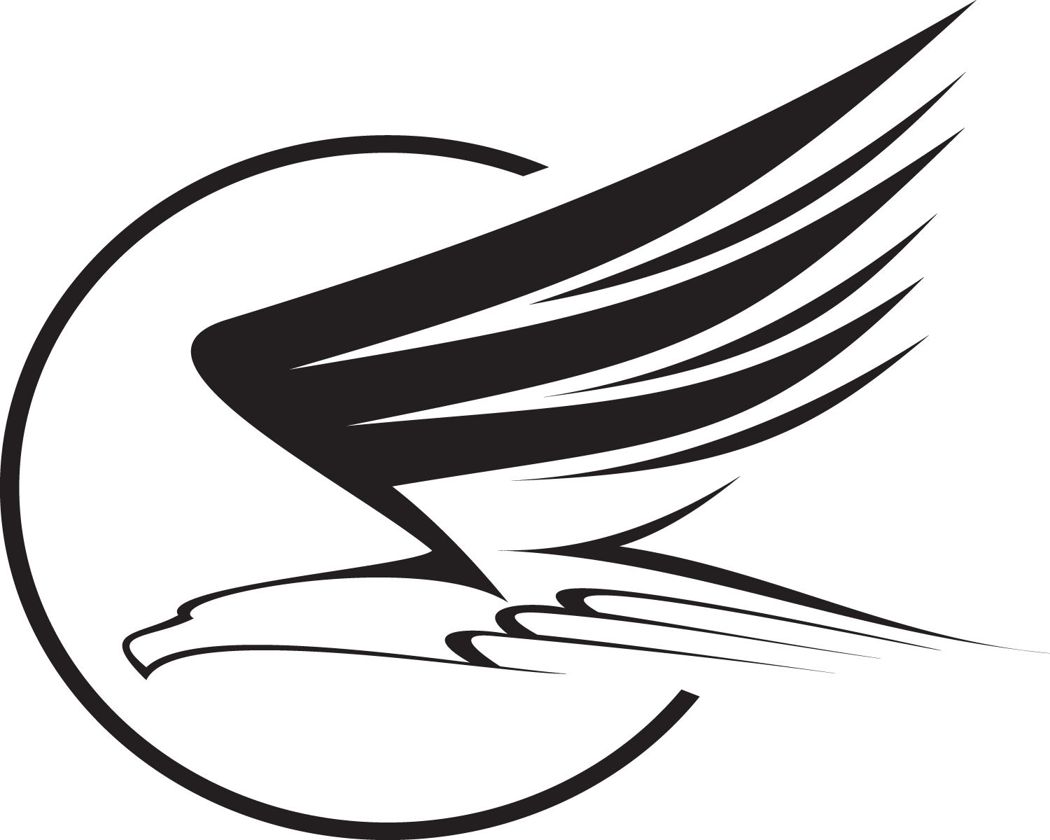 Nite Hawk Cafe - Hawk Logo Transparent (1500x1200), Png Download