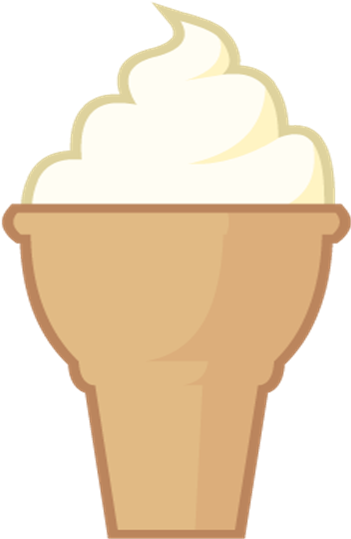 Ice Cream Cone - Ice Cream Cone Bfdi (352x547), Png Download