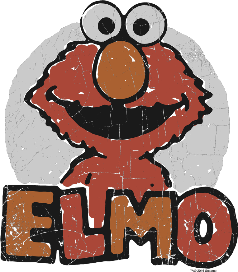 Sesame Street Elmo Name Baby Bodysuit - Elmo (850x960), Png Download