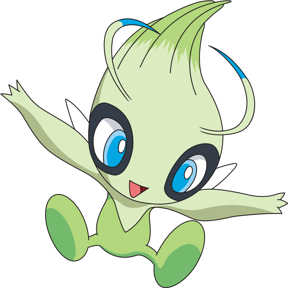 Celebi Images - Cellabee Pokemon (1000x1000), Png Download