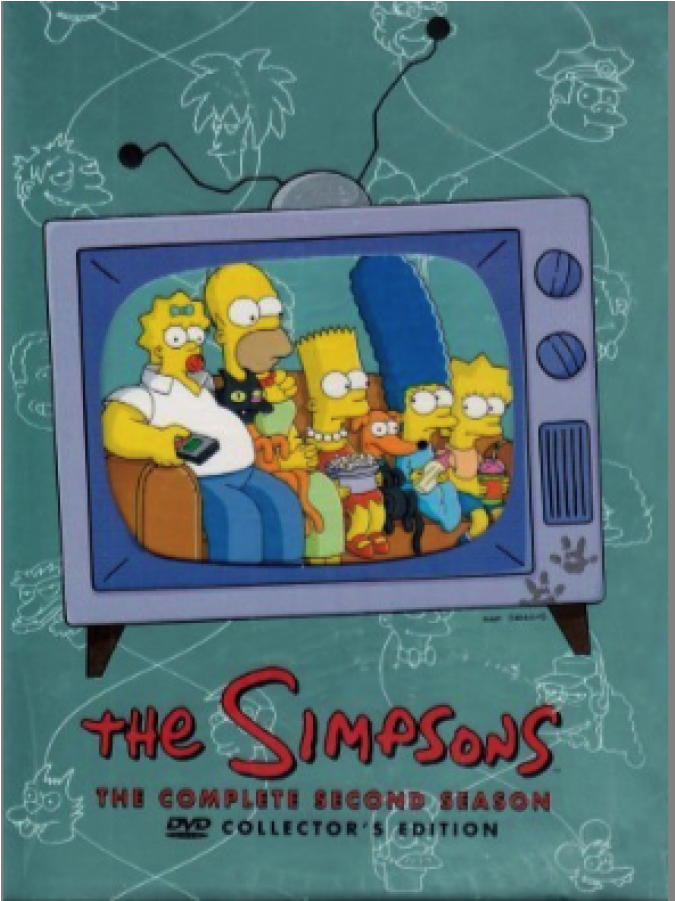 Download Dvd Simpson Season 2 | Transparent PNG Download | SeekPNG