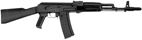 The Assault Rifles - Ak 74m (500x310), Png Download
