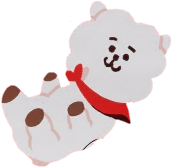 Bt21 Bts Jin Rj Character Cute Alpaca - Animal Is Rj Bt21 (480x438 ...