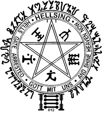 Thumb Image - Hellsing Symbol (438x434), Png Download