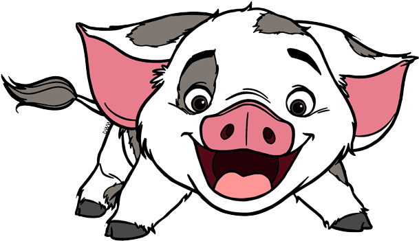 Download Freeuse Clip Art Disney Galore - Pua Moana Clipart ...