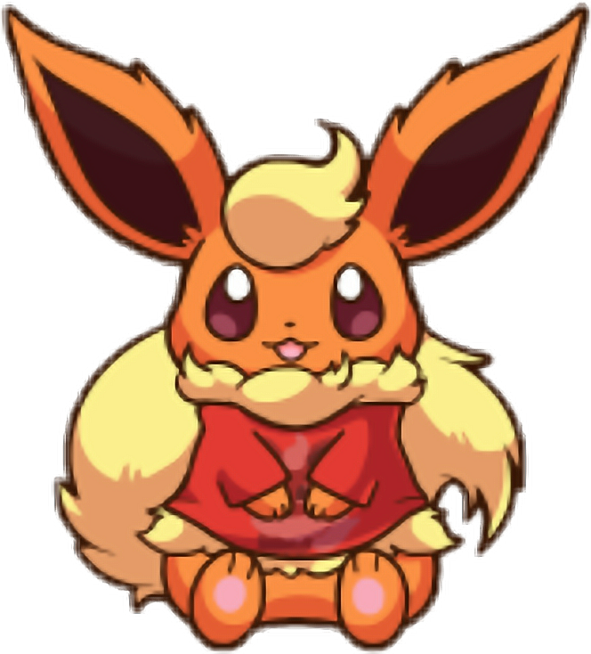 Download Flareon Fuego Kawaii Pokemon Red - Flareon Kawaii ...