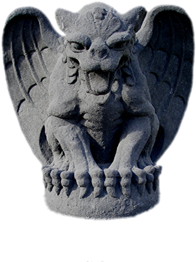 Download Gargoyle Hunched - Gargoyles Png | Transparent PNG Download ...