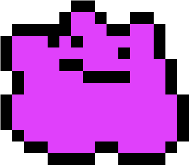 Download Ditto - Minecraft Sharingan Pixel Art | Transparent PNG ...