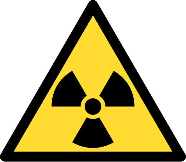 Rainbow Emoji Png - Radioactive Sign (600x525), Png Download