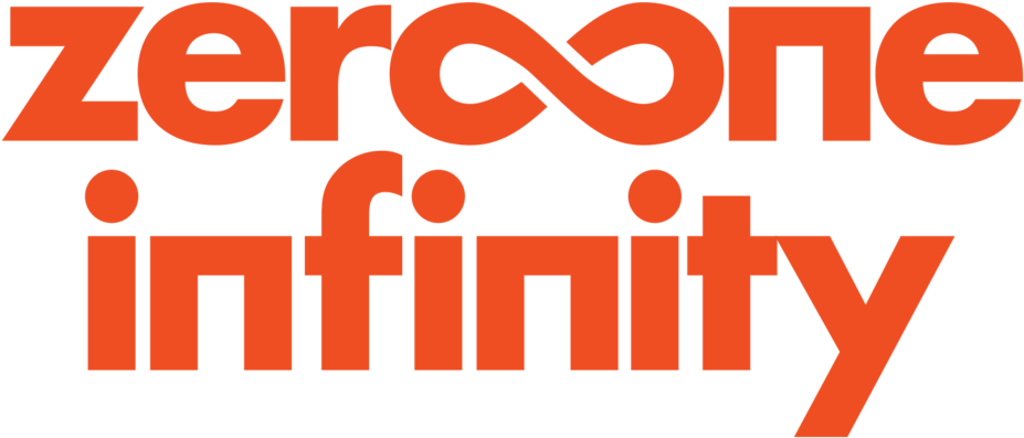 Zero One Infinity Logo - Zero One (1000x471), Png Download