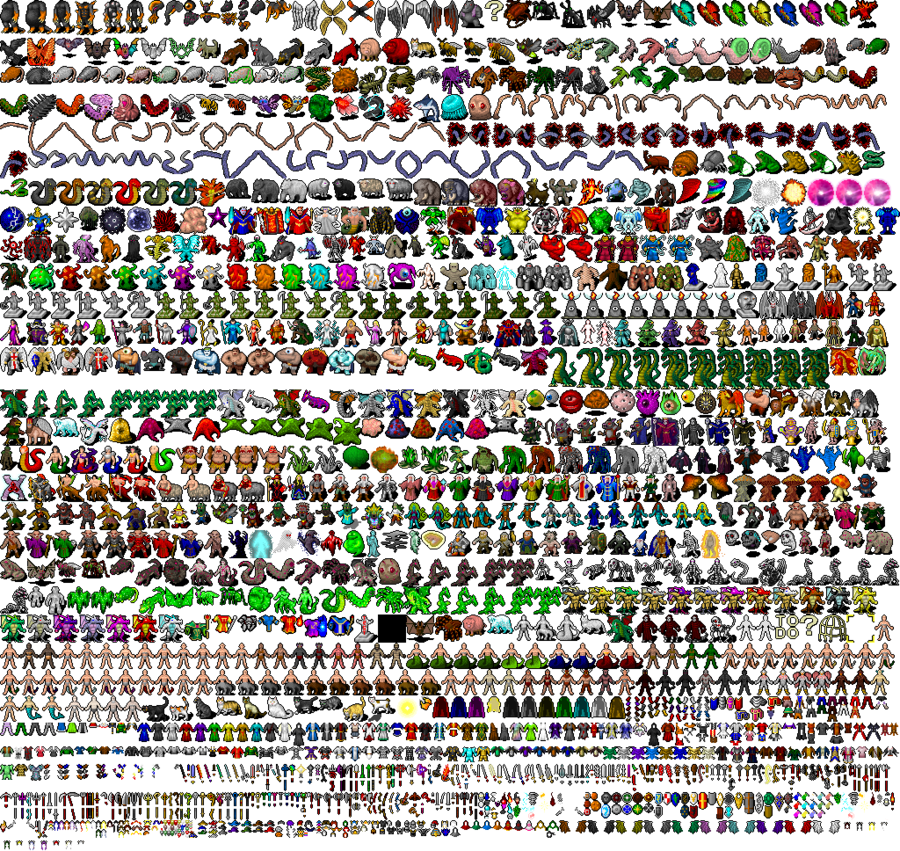 Game Clipart Rpg Maker Mv Sprite Rpg Maker Vx - 16 Bit Sprite Rpg Icons ...