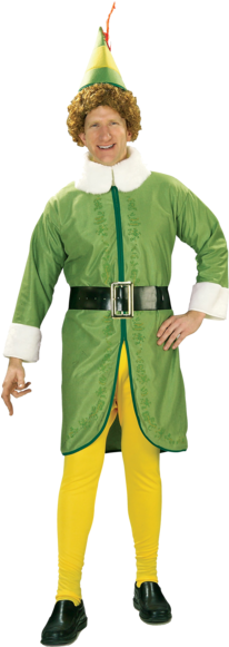 Download Buddy The Elf Costume | Transparent PNG Download | SeekPNG