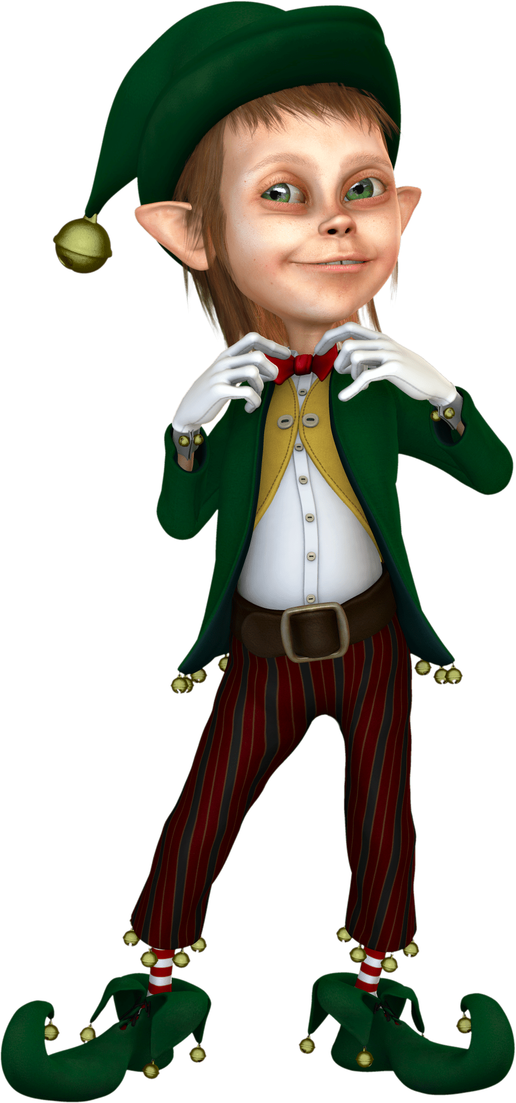 Elf Clipart Transparent Background - Elf (479x1024), Png Download