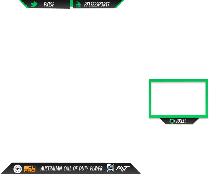 Twitch Stream Overlay - Small Twitch Overlay (1024x576), Png Download