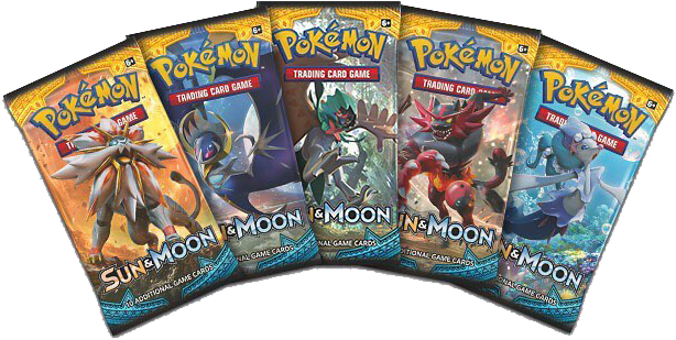 Sun & Moon Booster Pack - Pokemon Sun And Moon Base Set Booster Pakc ...