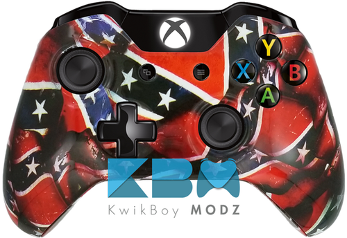 Custom Rebel Flag Xbox One Controller - Custom Xbox One Controller ...